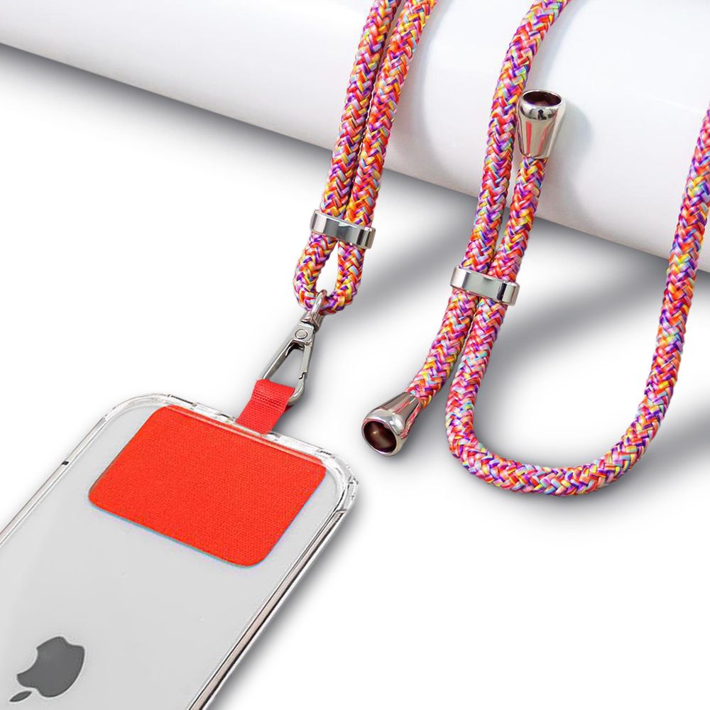 Girafus 1x mobile phone chain 1x silicone mobile phone finger ho